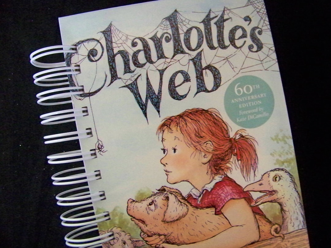 ADDRESS BOOK Charlotte's Web Altered Book Journal Diary Planner Pig ...