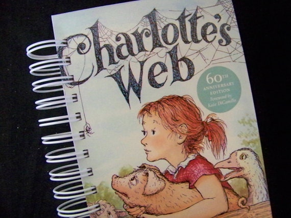 ADDRESS BOOK Charlotte's Web Altered Book Journal Diary - Etsy