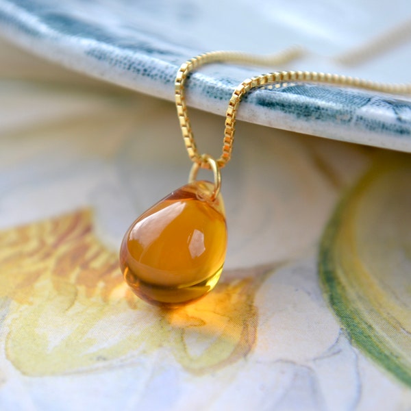 Teardrop Pendant - Etsy