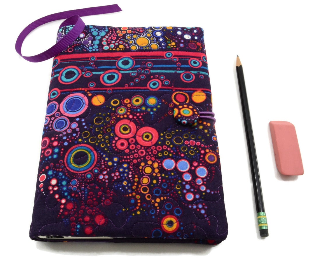 Purple A5 Journal Cover, Quilted Leuchtturm Diary Cover, Refillable ...