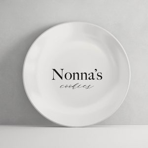 Custom Text Personalized Plate // Modern Farmhouse Platter // Custom ...