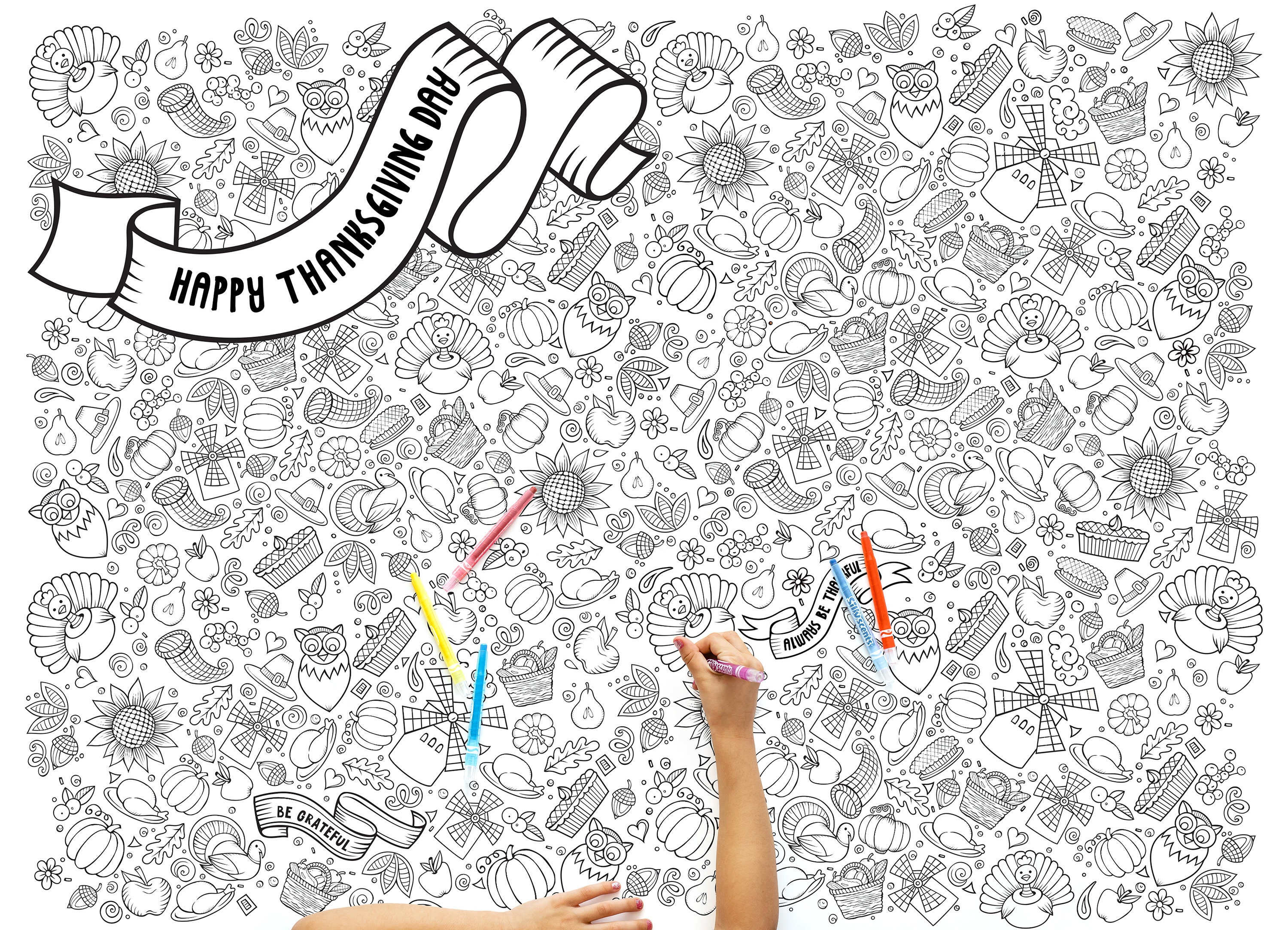 Extra Long Coloring Pages