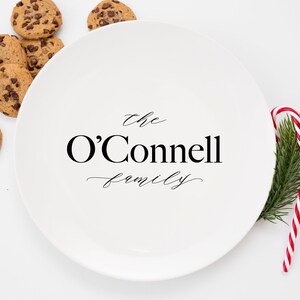 Custom Text Personalized Plate // Modern Farmhouse Platter // Custom ...