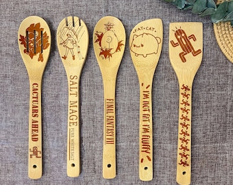 Wooden Final Fantasy - Etsy