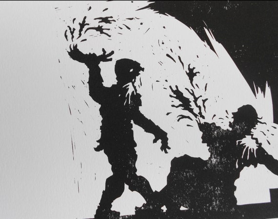 Zombie Attack Drawing