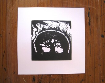 Peridexion Tree Art Print, Tree of Life Painting, Medieval Bestiary ...