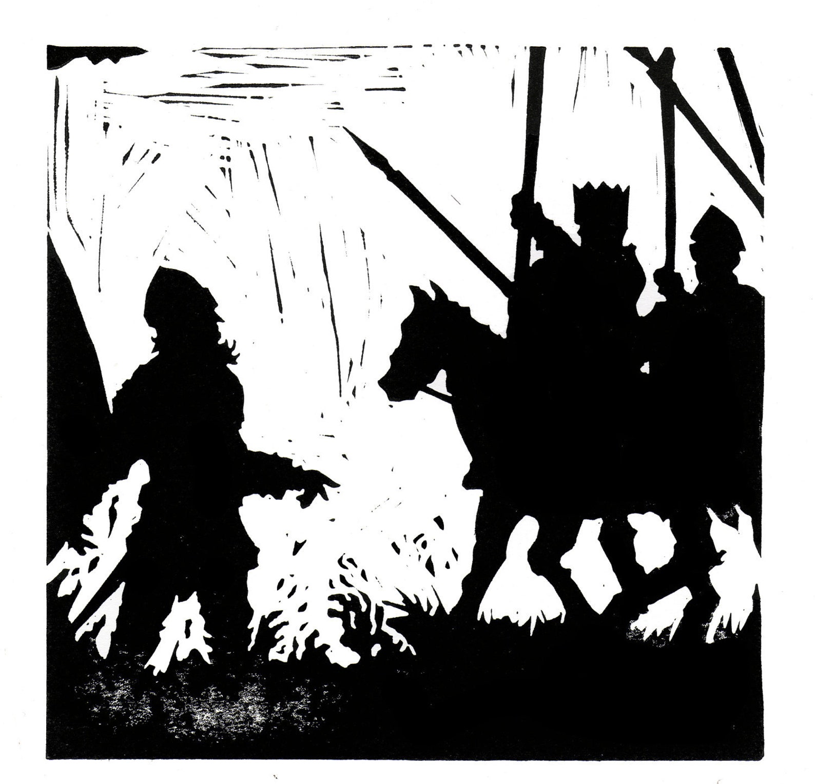 Beowulf Illustrated Book Printed and Bound by Hand - Etsy