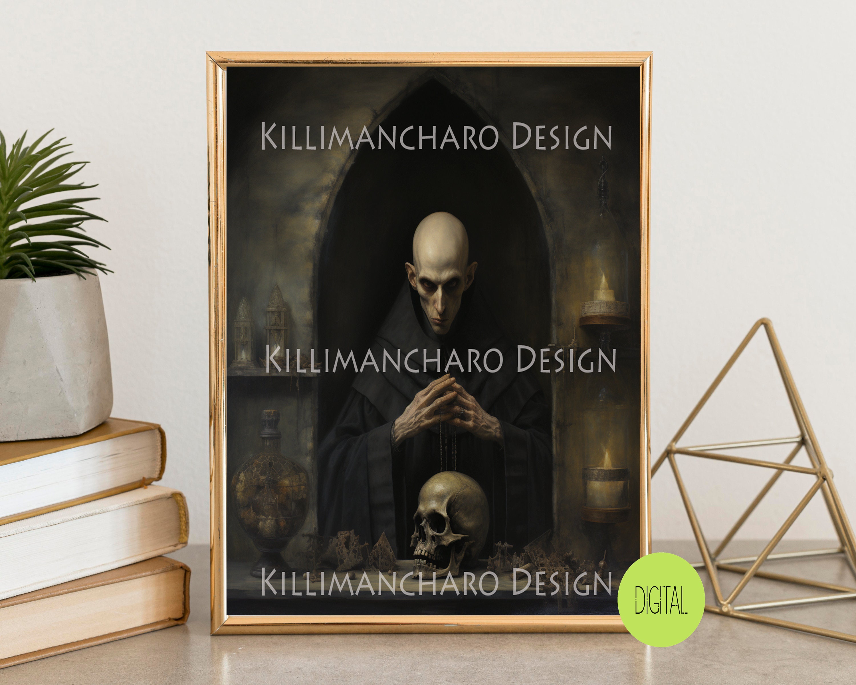 Nosferatu | Printable Halloween Vintage Print | Dracula Wall Art ...