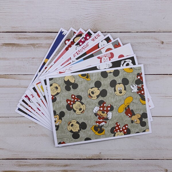 Minnie and Mickey Thank You - Etsy