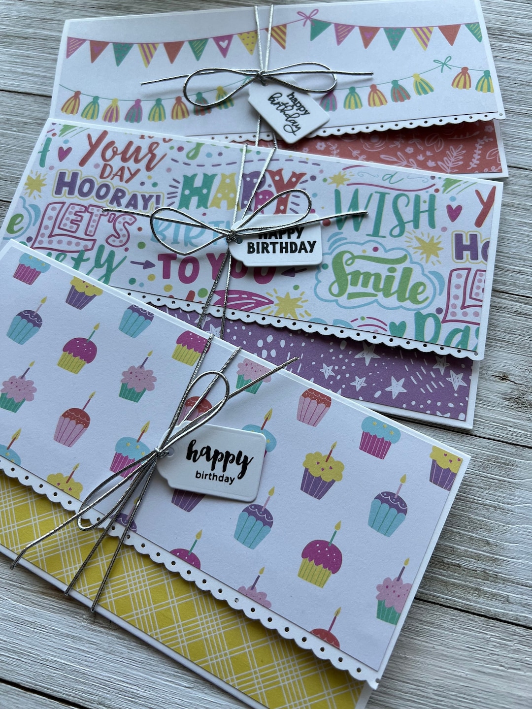 Happy Birthday Gift Card Envelope - Gift Card or Money Holders ~ Gift ...