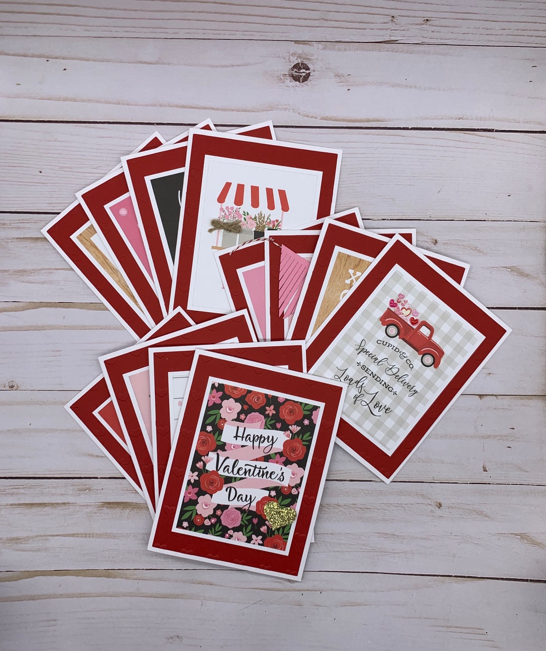 Happy Valentine's Day ~ Love You Letters ~ Hugs & Kisses ~ Handmade ...