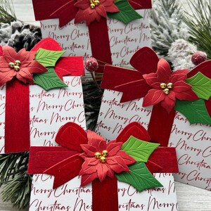 Handmade Christmas Gift Card Holders - Holiday Presents Gift Card or ...