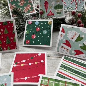 Set of 12 Mini Note Cards ~ 3x3 Blank Cards With Envelopes ~ Lunch Box ...