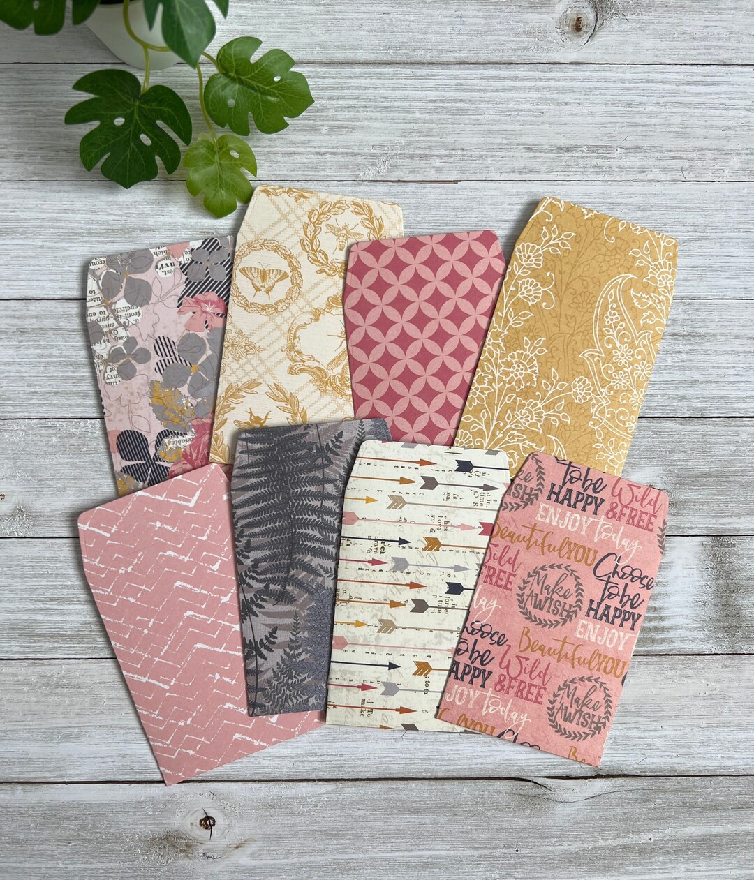 Handmade Gift Card Holders - Bright Colors - Flowers ~ Party Flavors ...