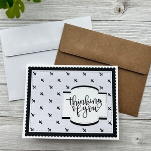 Set of 6 ~ Assorted Note Cards ~ Thank You ~ Birthday ~ Thinking of You ...