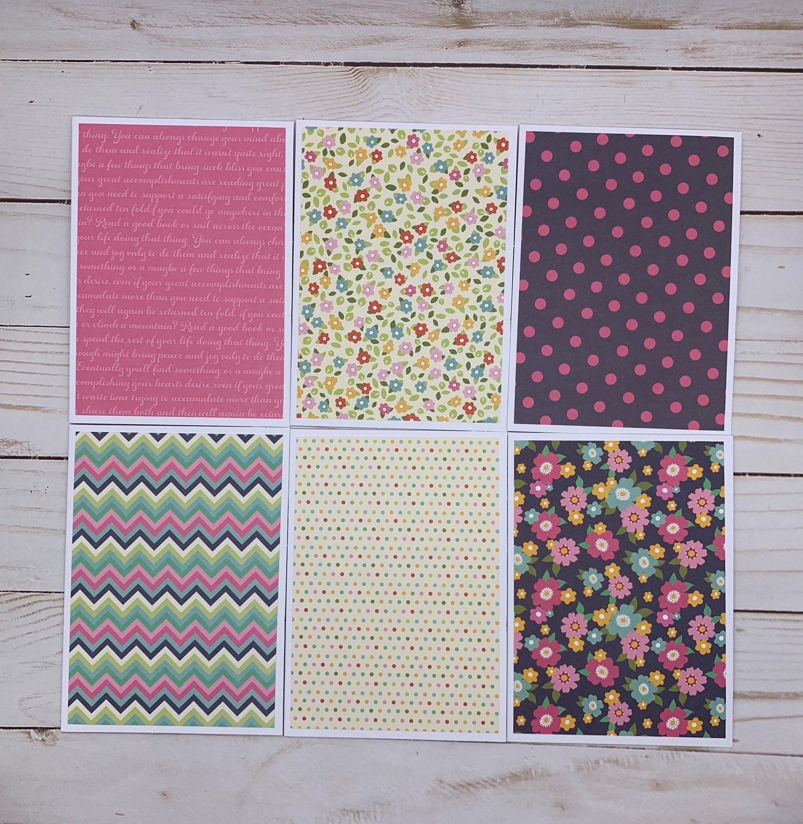 Handmade Note Cards Set of 12 All Occasion Thank You Sun - Etsy