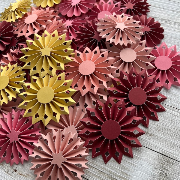 Paper Rosettes - Etsy