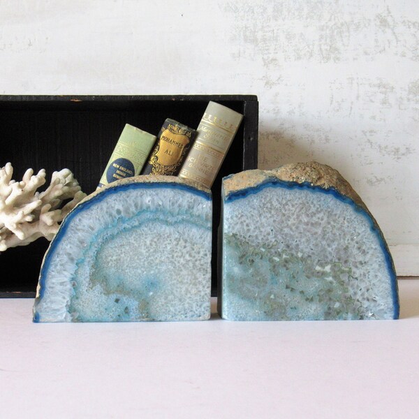 Geode Bookends - Etsy