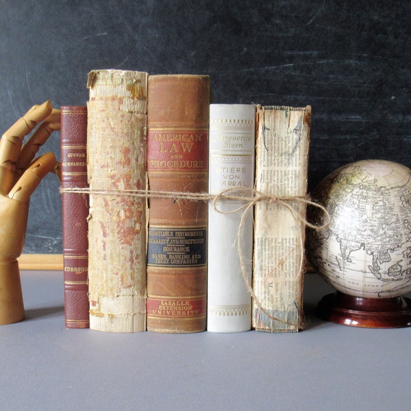 Distressed Books - Etsy