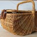 Large Willow Picnic Basket, Rustic, Farmhouse Vintage Basket, Rustic ...