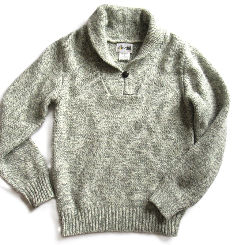 Sweater With Collar - Etsy