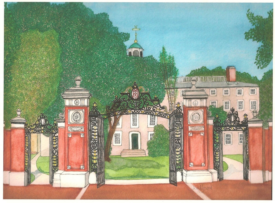 Brown University Note Card Set - Etsy