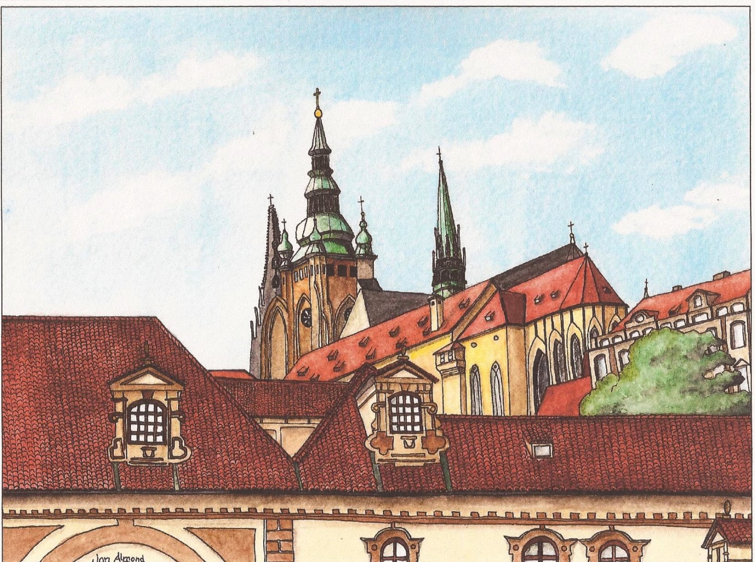 Cards of Prague - Etsy