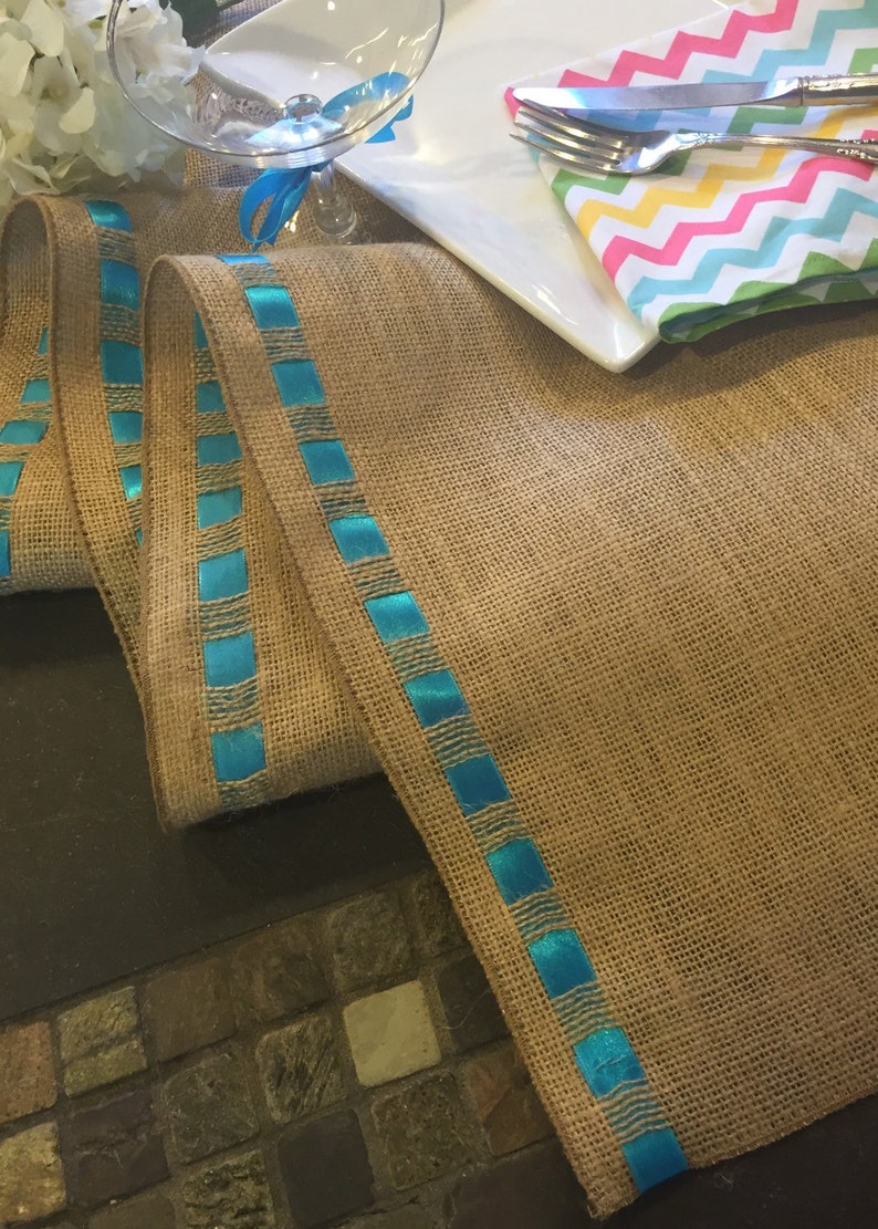 Burlap Ribbon Table Runner Premium Burlap 12 Wide by - Etsy