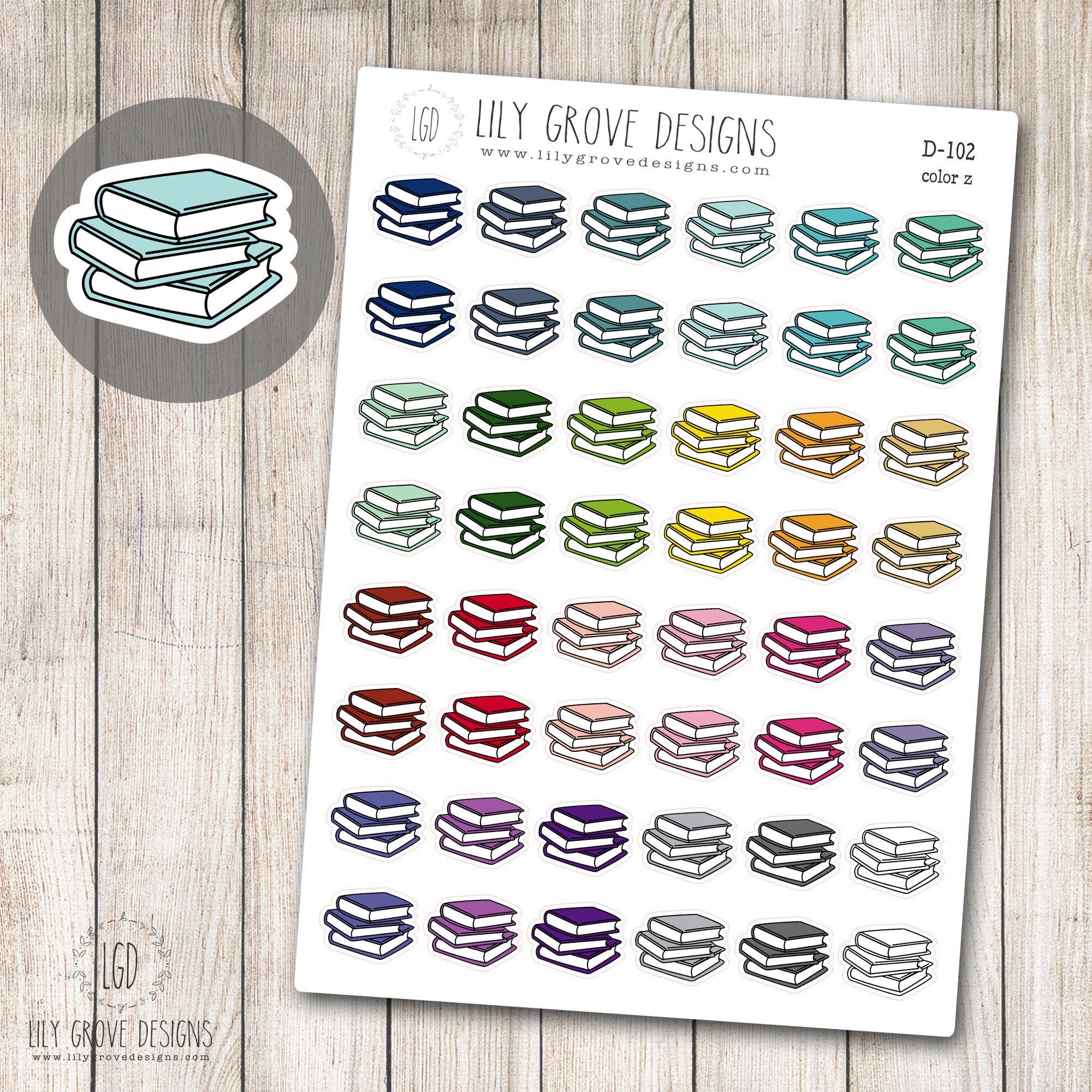 Reading Journal Labels