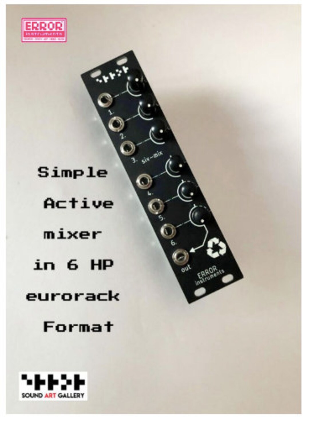 SIX - MIX Eurorack Black or With - Etsy