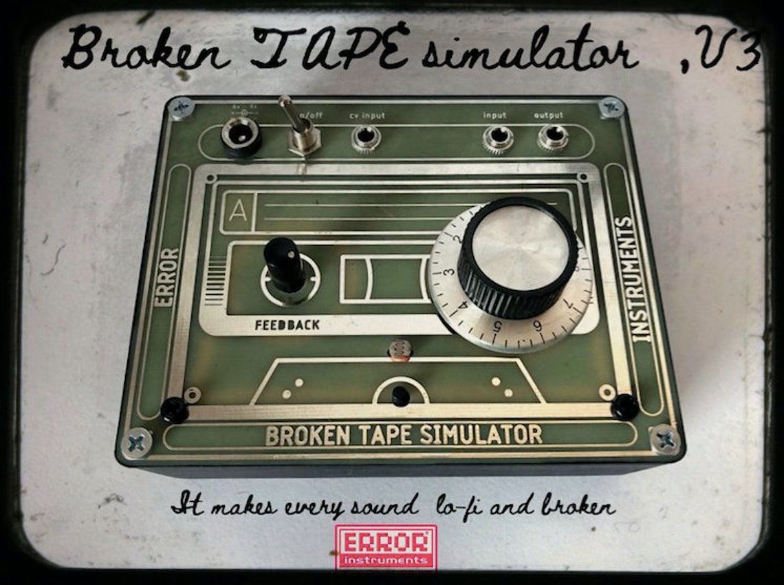 Broken TAPE Simulator - Etsy