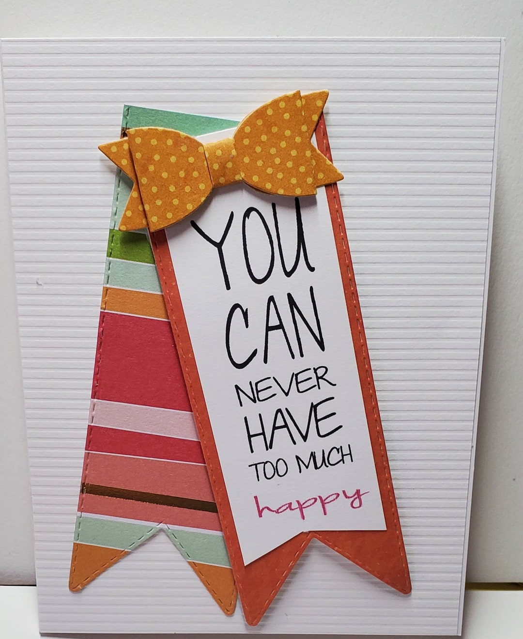 Handmade Inspirational Card. Friendship. Greeting Card. Blank Card ...
