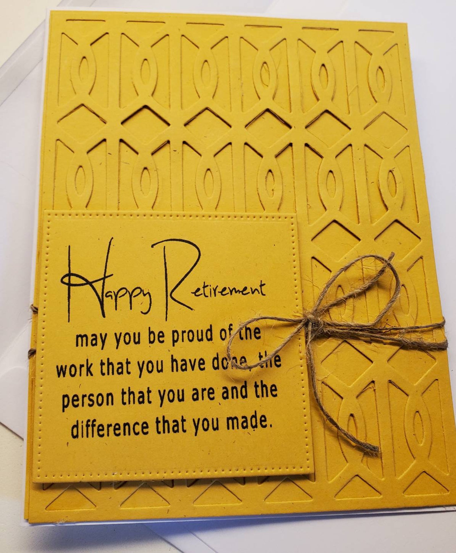 Handmade Retirement Card. For Him. For Her. Unisex. Boss. | Etsy