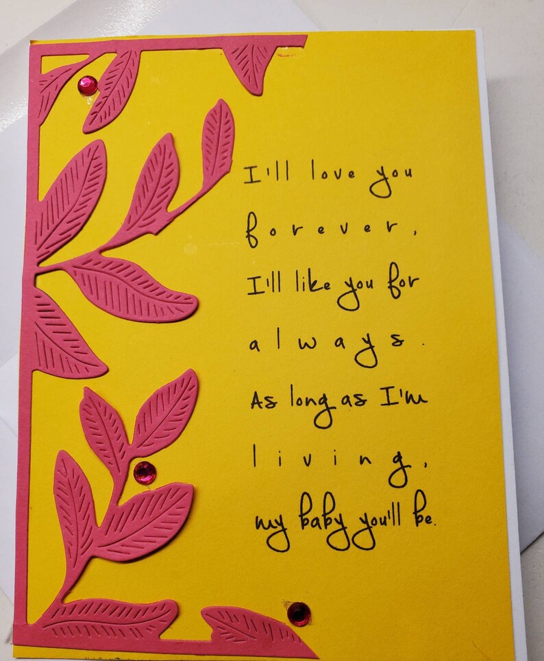 Handmade Birthday Card for Son or Daughter . Birthday Card for | Etsy