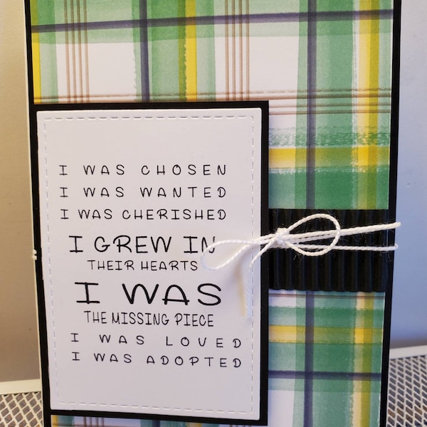 Adoption Card - Etsy