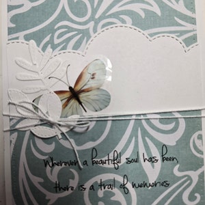 Handmade Sympathy Card. Bereavement. Grief. Loss of a Loved One ...