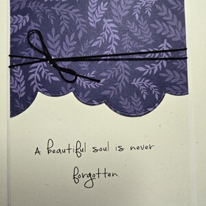 Set of 5 Handmade Sympathy Cards. Bereavement. Grief. Loss of a Loved ...