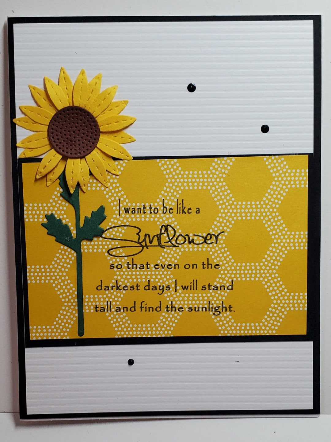 Handmade Inspirational Card. Friendship. Greeting Card. Blank Card ...