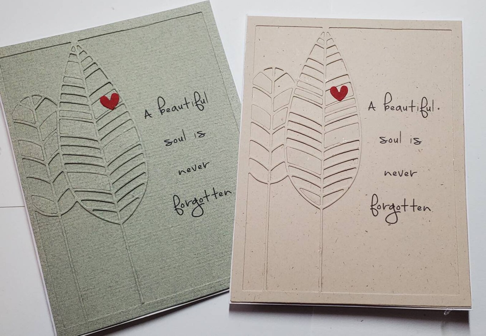 Handmade Sympathy Card. Bereavement. Grief. Loss of a Loved - Etsy