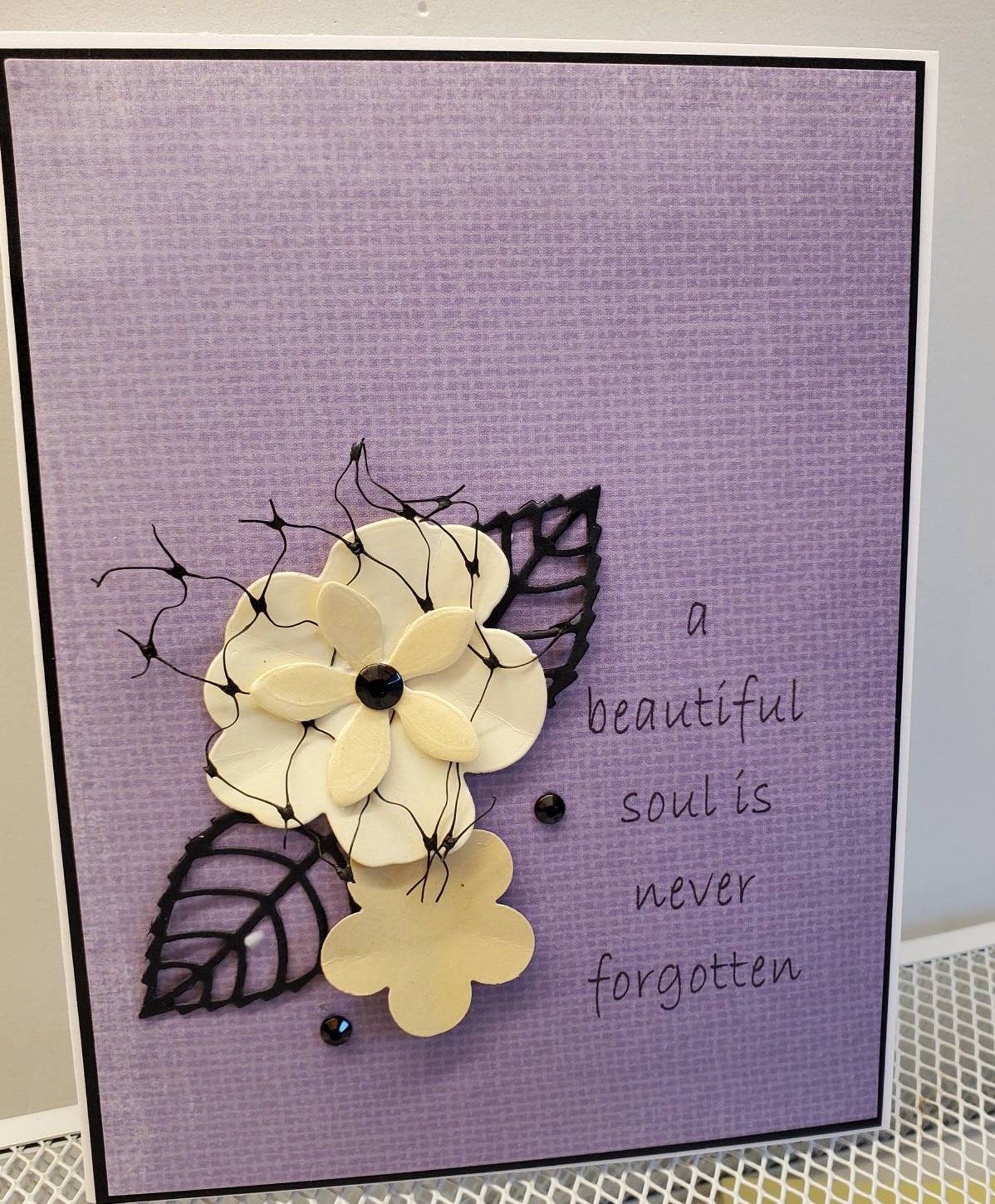 Handmade Sympathy Card. Bereavement. Grief. Loss of a Loved | Etsy