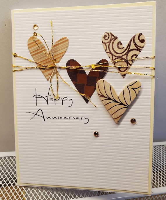 Handmade Love Anniversary Cards
