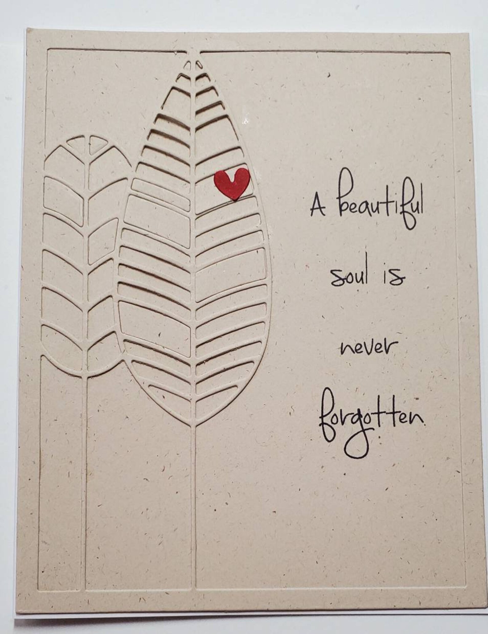 Handmade Sympathy Card. Bereavement. Grief. Loss of a Loved - Etsy