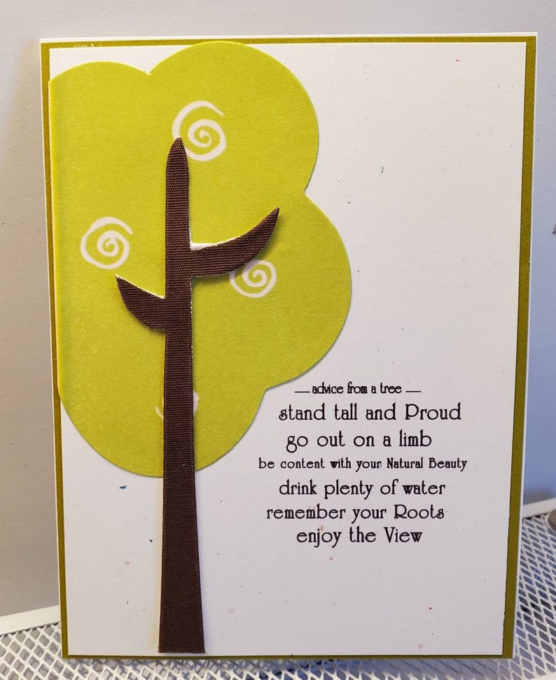 Handmade Inspirational Card. Encouragement. Unisex. Just | Etsy