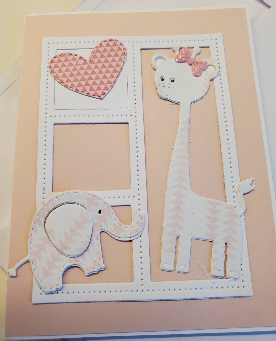 Handmade Baby Card. Baby Girl. Adoption. New Grandparents. New | Etsy