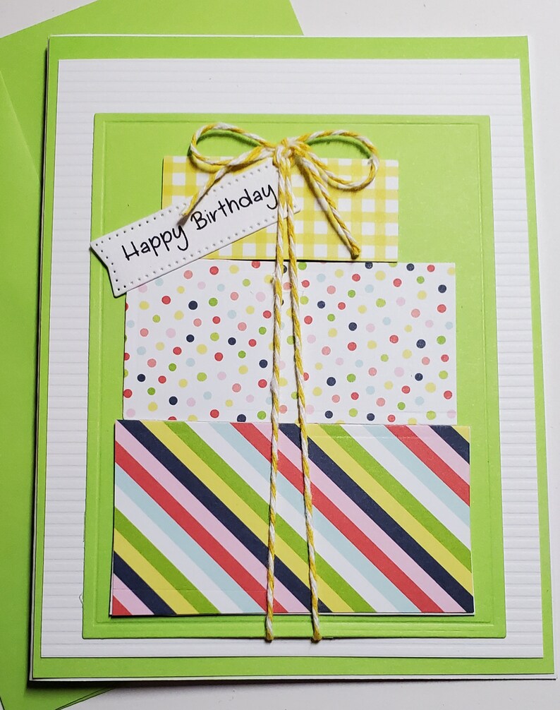 Handmade Birthday Card. Unisex. for Her. for Him. Whimsical. Presents ...