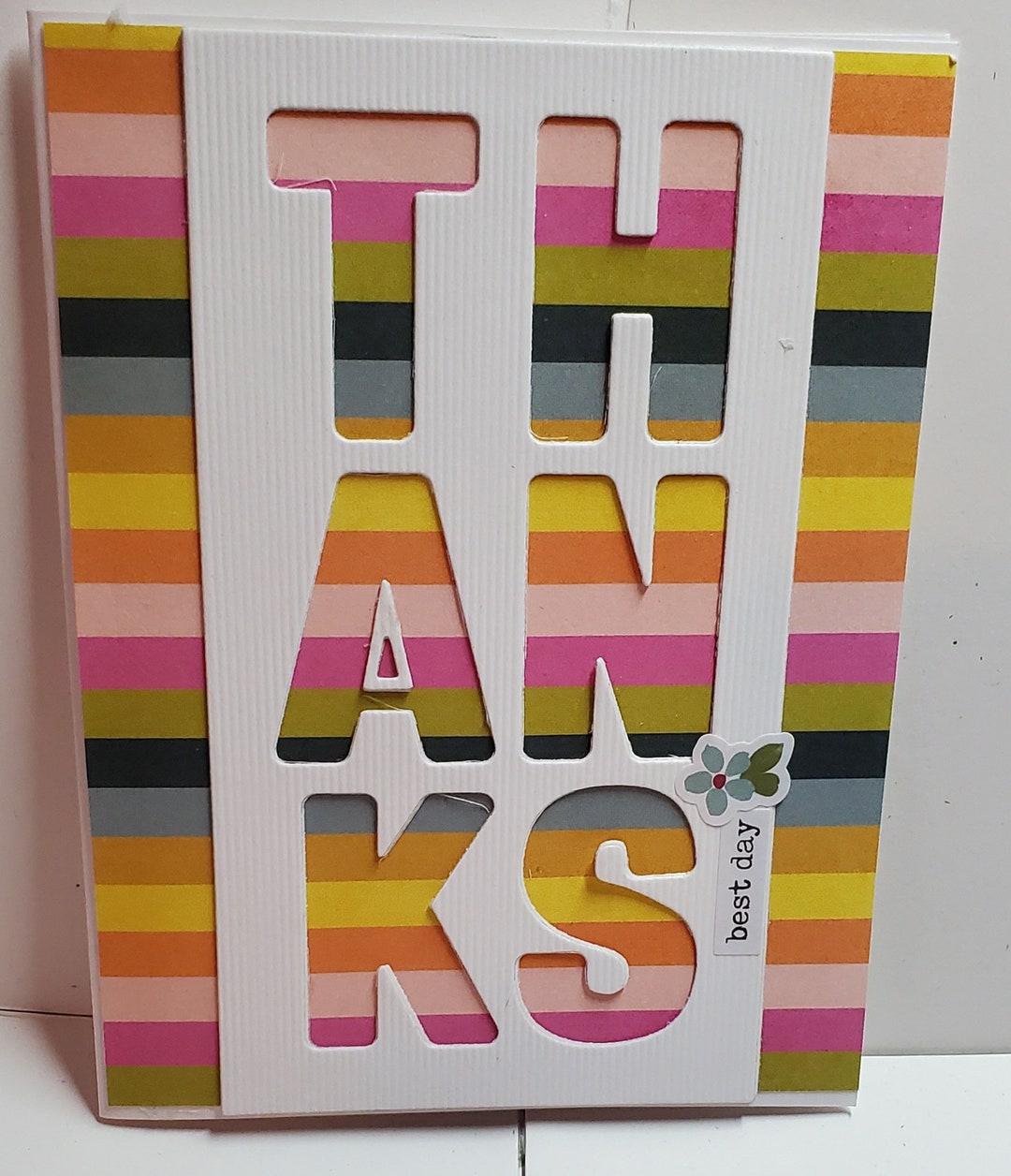 Handmade Thank You Card. Gratitude. Thankful. for Her. for Him. Unisex ...