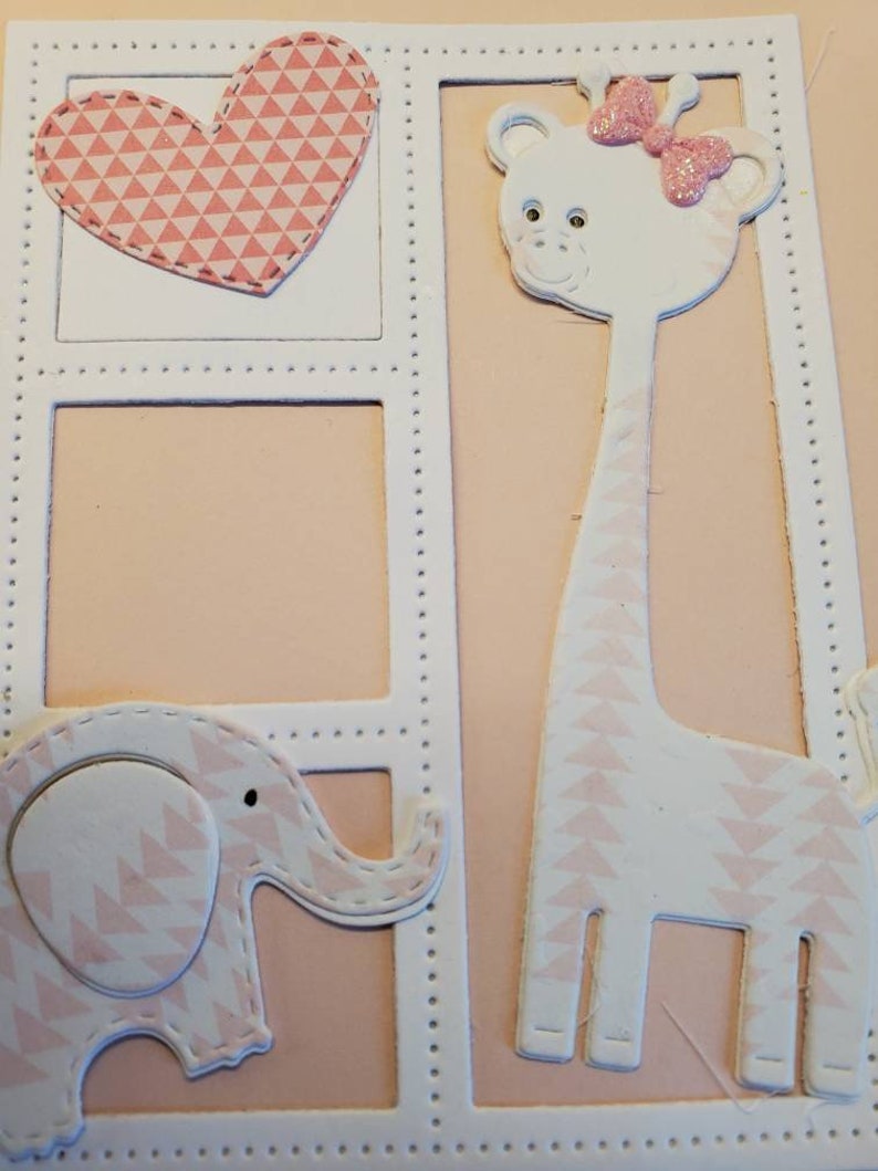 Handmade Baby Card. Baby Girl. Adoption. New Grandparents. New | Etsy