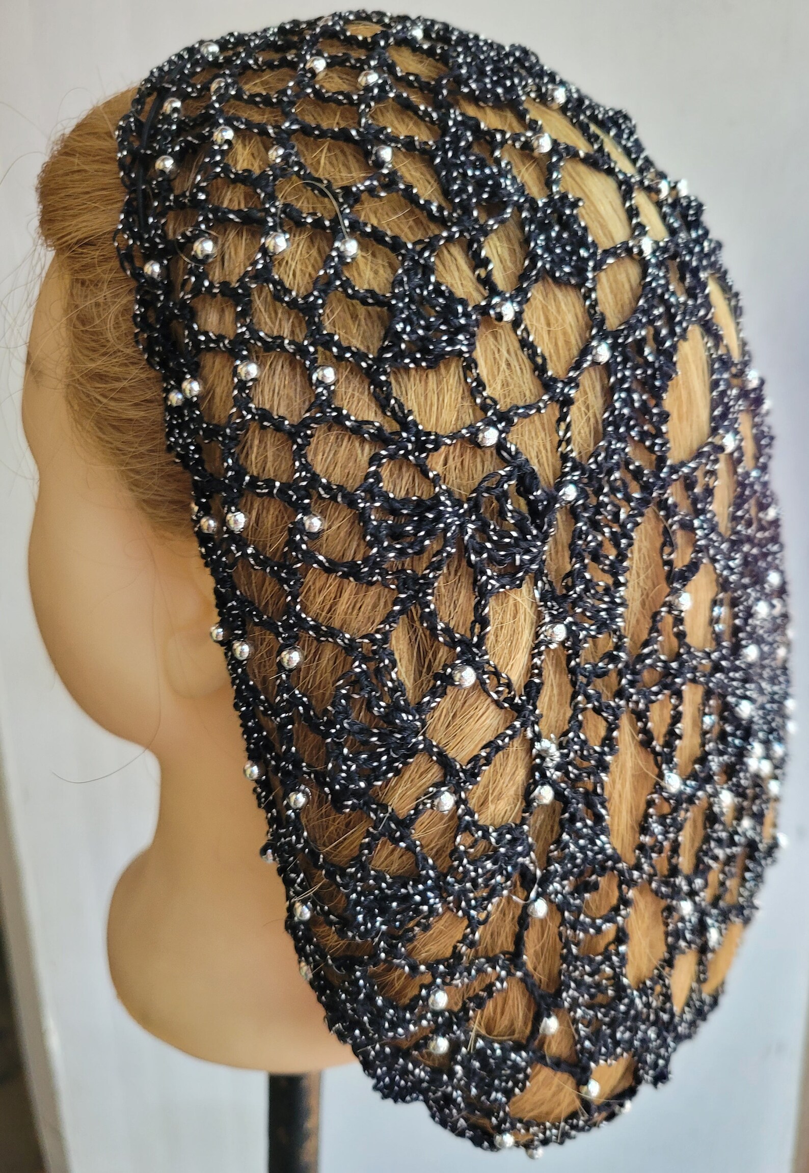 Simplicity Snood Pattern - Beaded Every Row in Metallic Combination ...