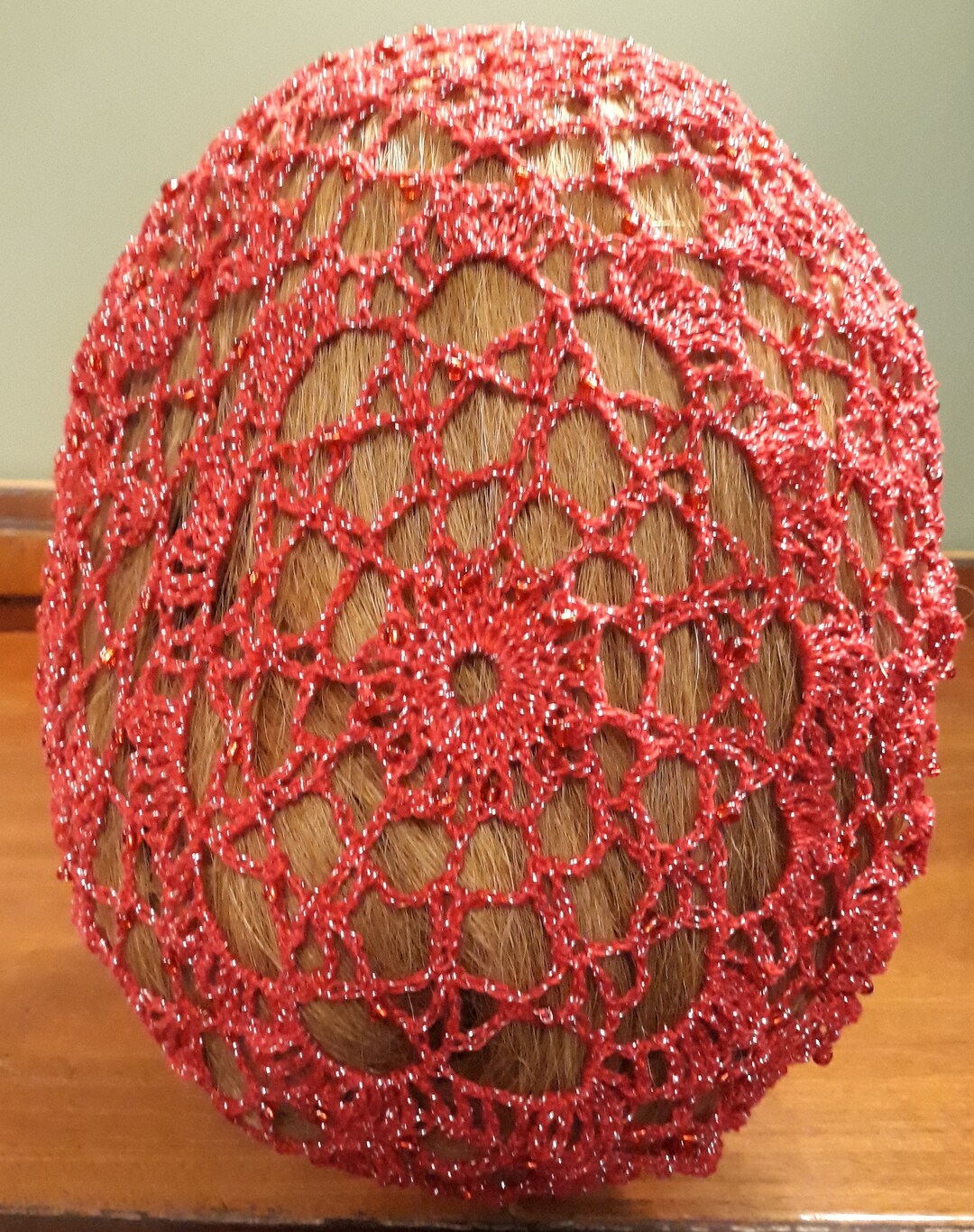 Simplicity Snood Pattern - Beaded Alternating Rows in Metallic ...