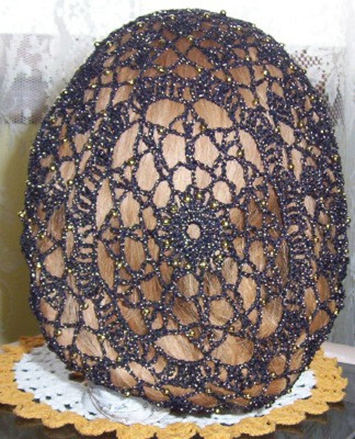 Simplicity Snood Pattern Beaded Every Row in Metallic | Etsy